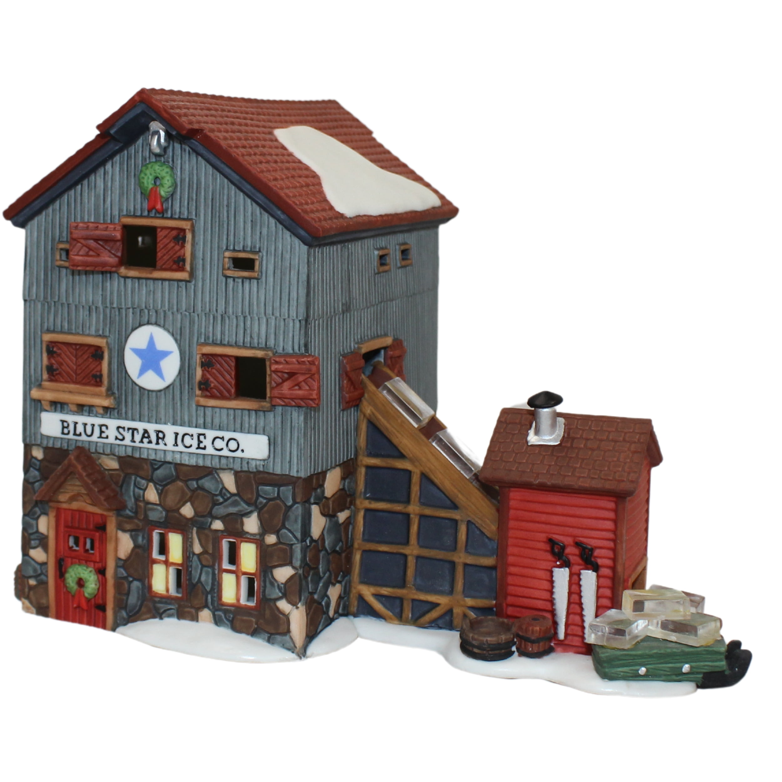 Department 56: 56472 Blue Star Ice Co. - Walmart.com