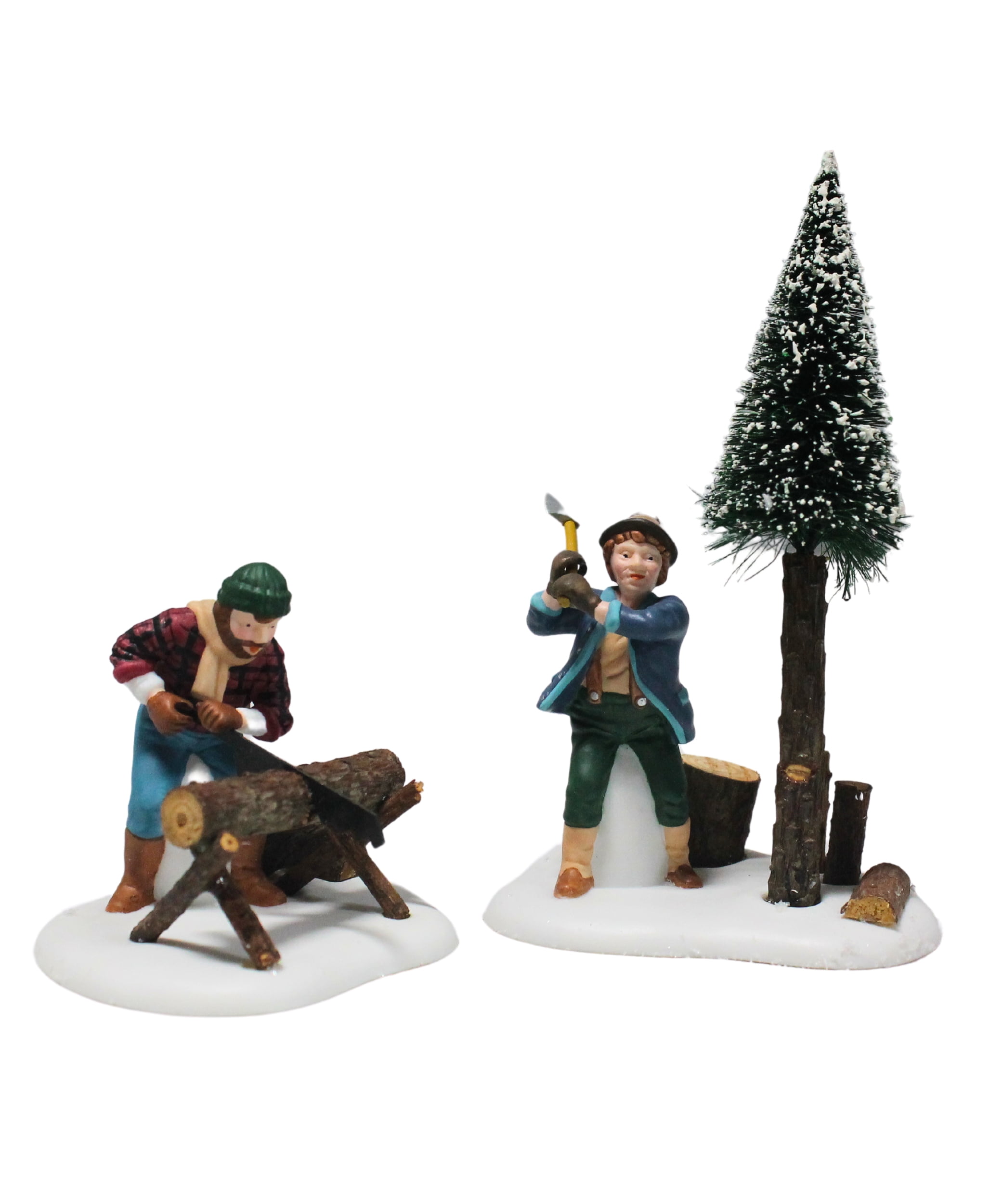 Department 56 Accessory Lumberjacks Set/2 New England Village Retired ...