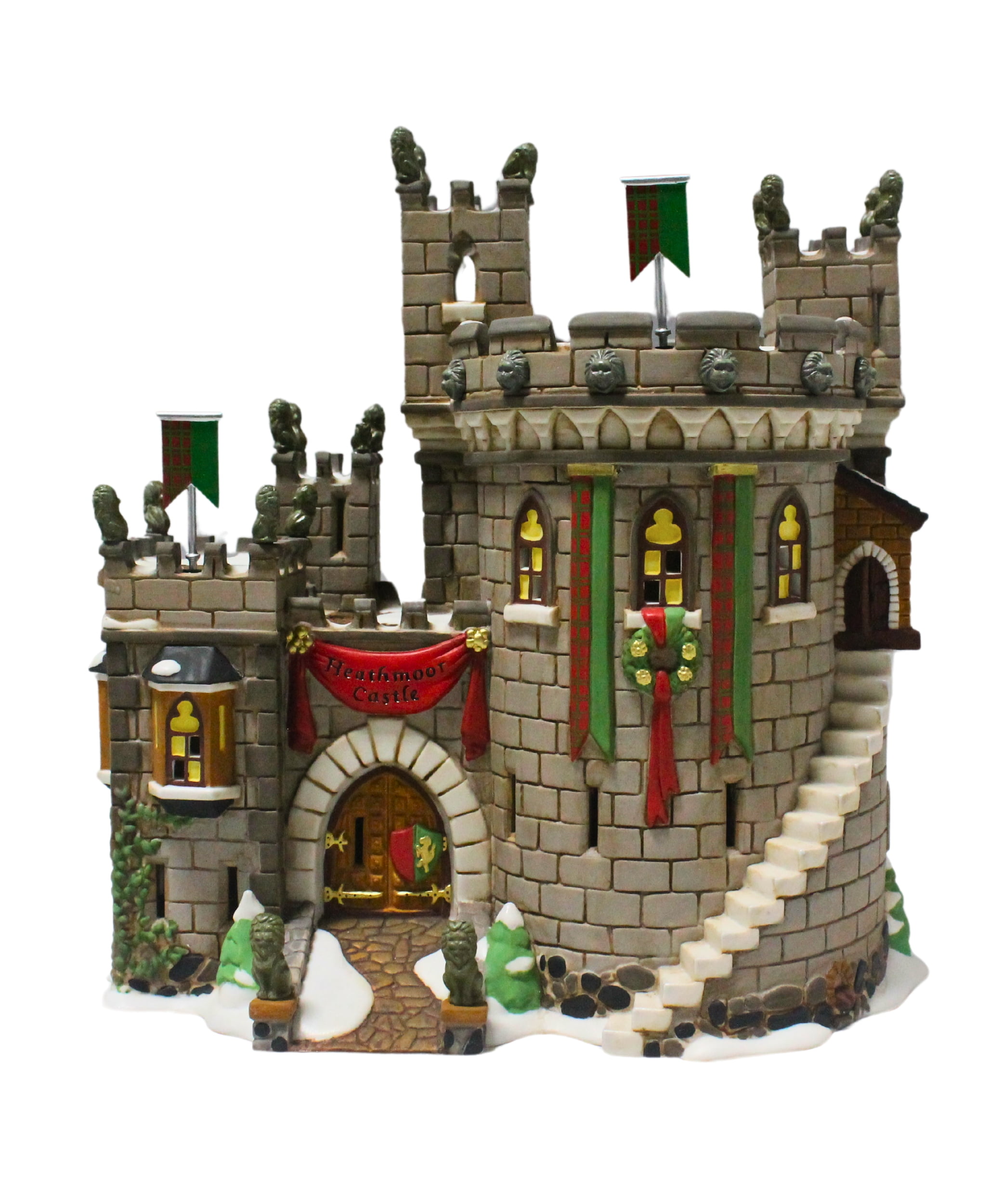 Department 56 Dickens Village Collection Heathmoor Castle Lighted ...