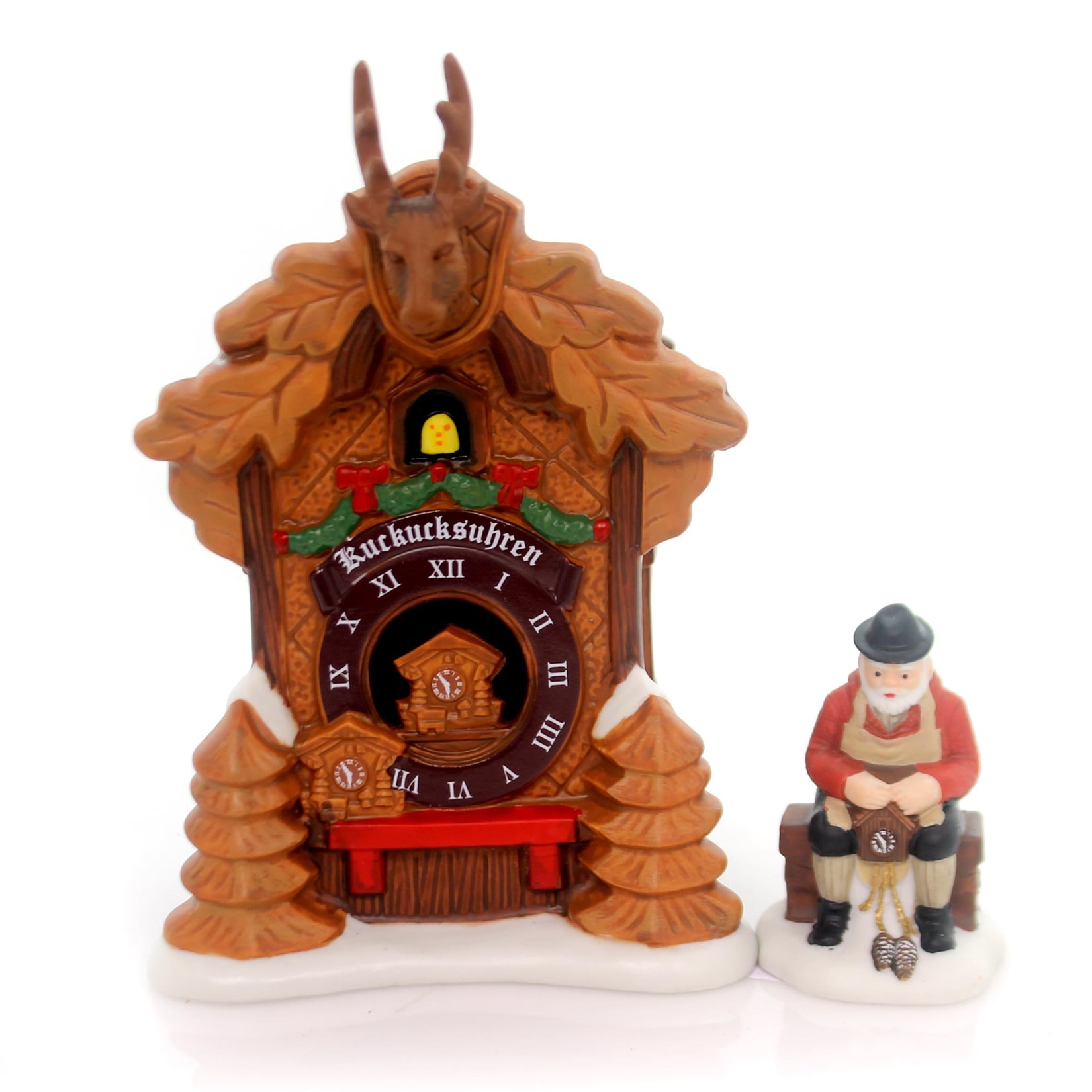 Department 56 Accessory Black Forest Clocks Christmas Market Alpine ...