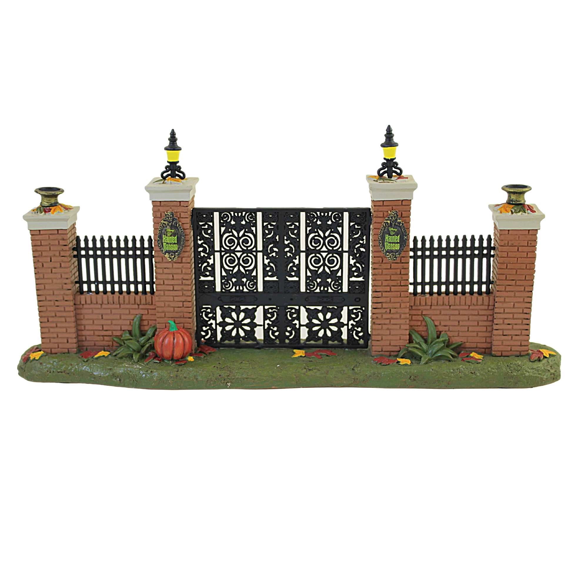 Department 56 Accessory Disney Haunted Mansion Gate Polyresin Halloween ...