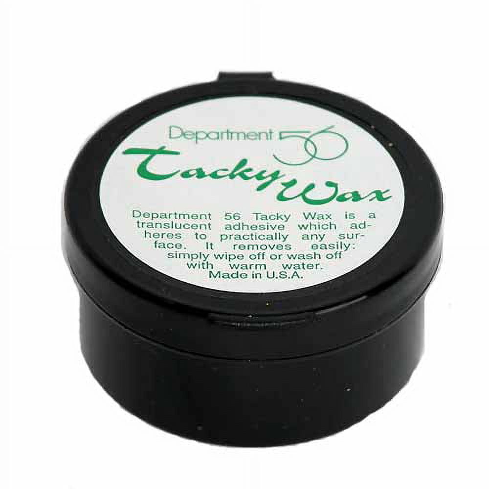 Department 56 Tacky Wax, Plastic Translucent Adhesive, Holds Christmas ...