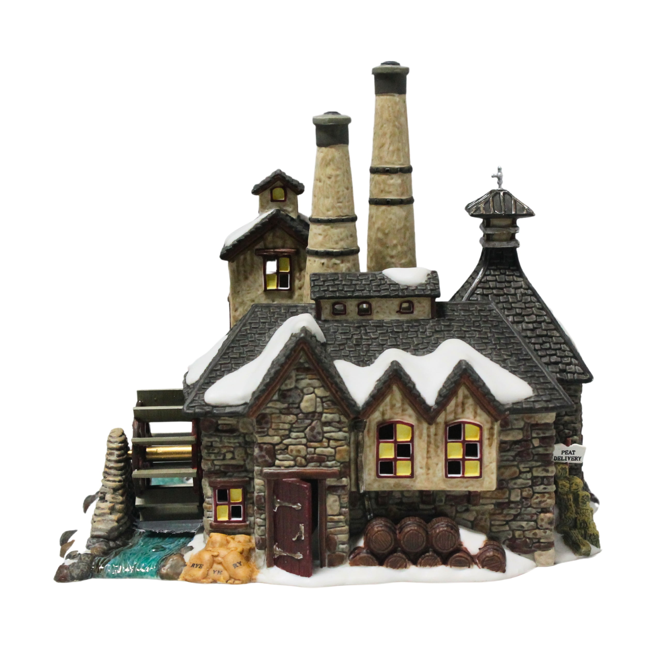 Department 56 Dickens Village London Gin Distillery with Rotating ...
