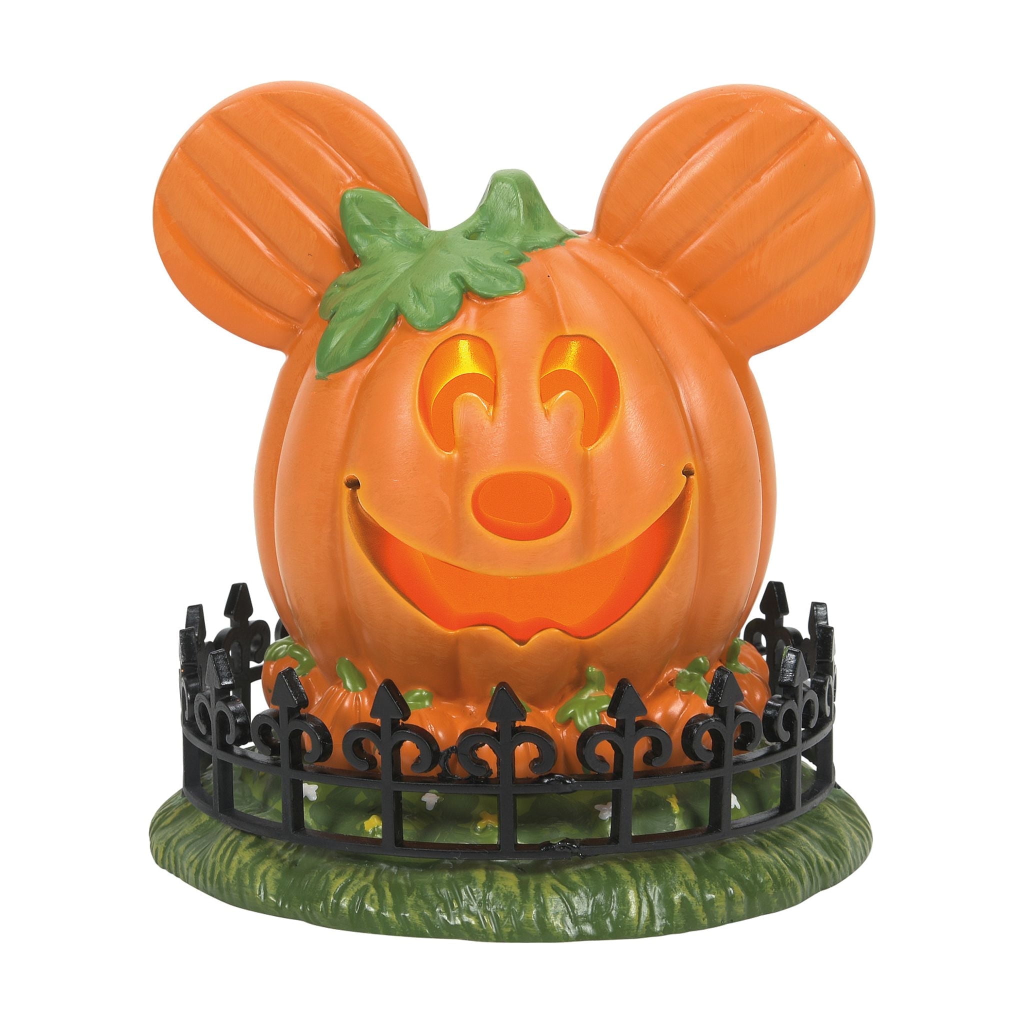 Department 56 Disney Village Mickey's Town Center Pumpkin Halloween ...