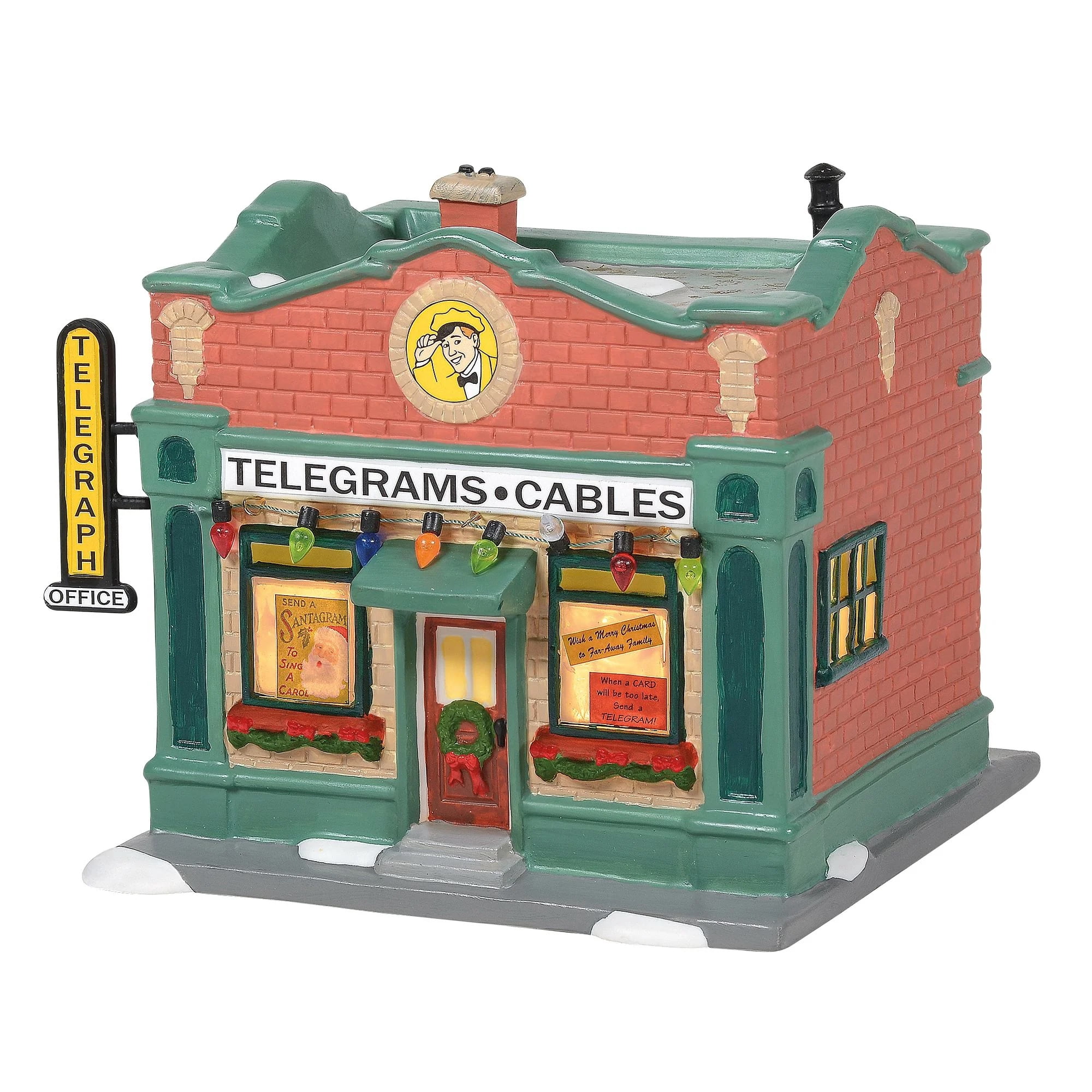 Department 56 A Christmas Story Hohman Telegraph Office Village ...