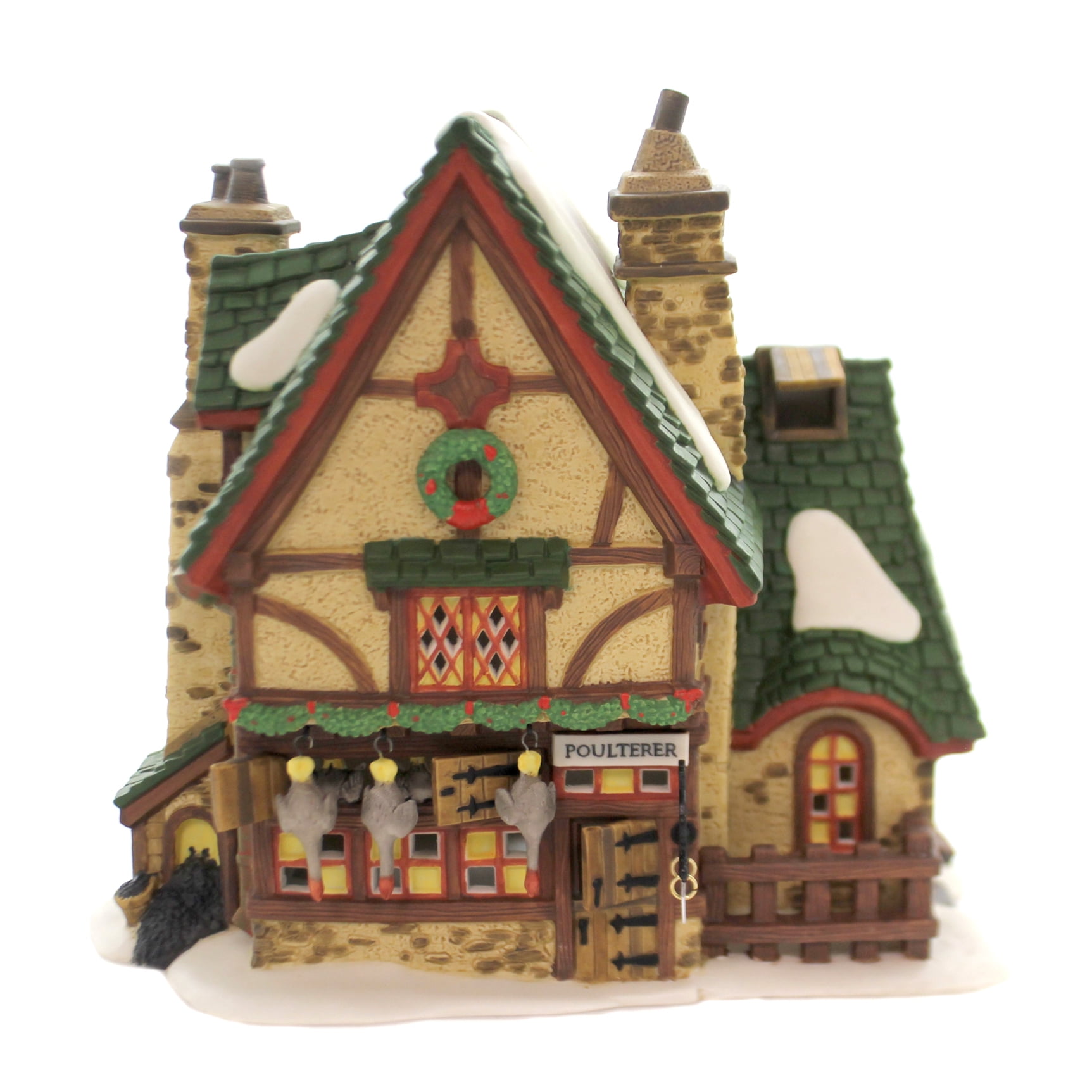 Department 56 House Leacock Poulterer Porcelain Dickens Heritage ...