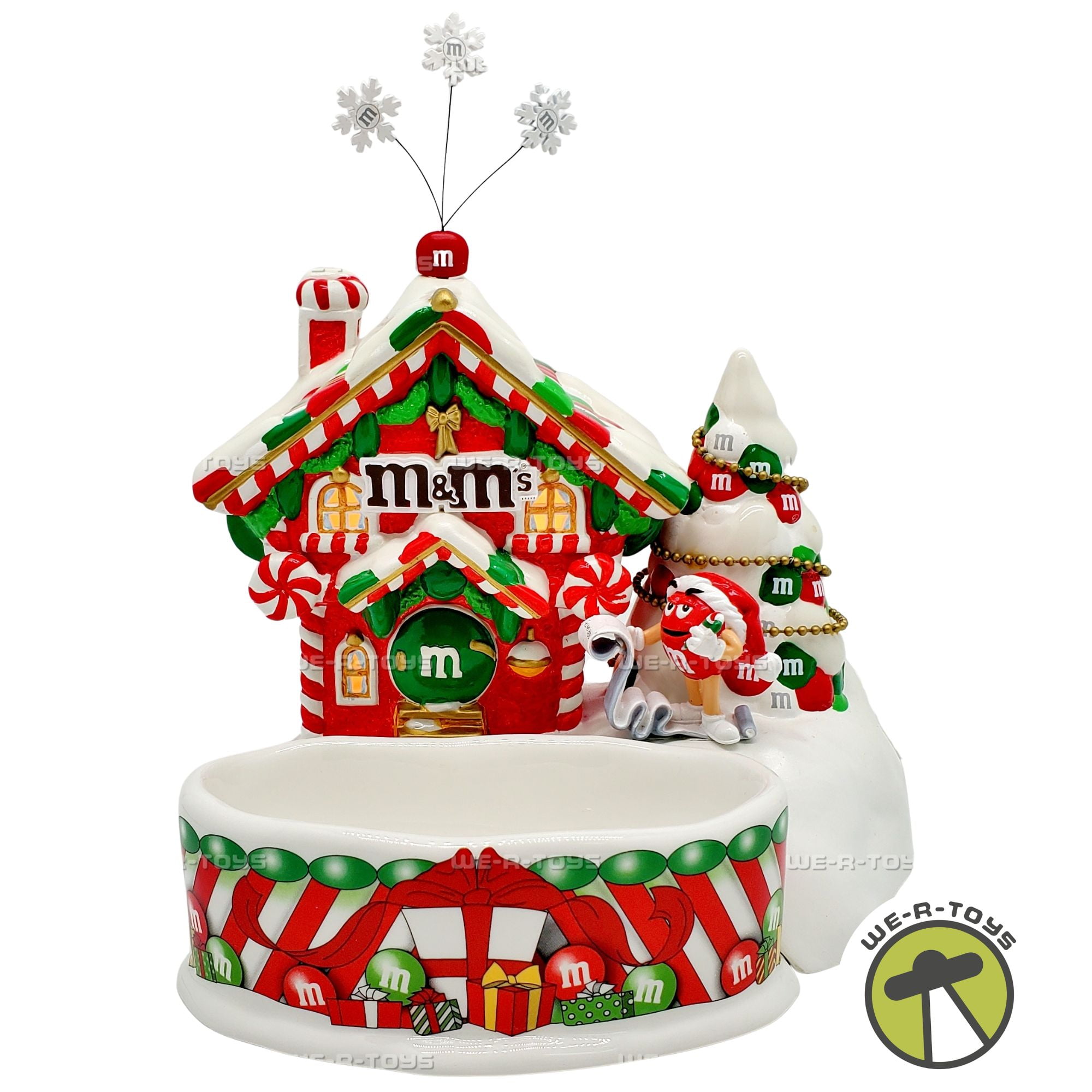 Department 56 M&M'S Candy House Lighted House Candy Dish 59317 ...
