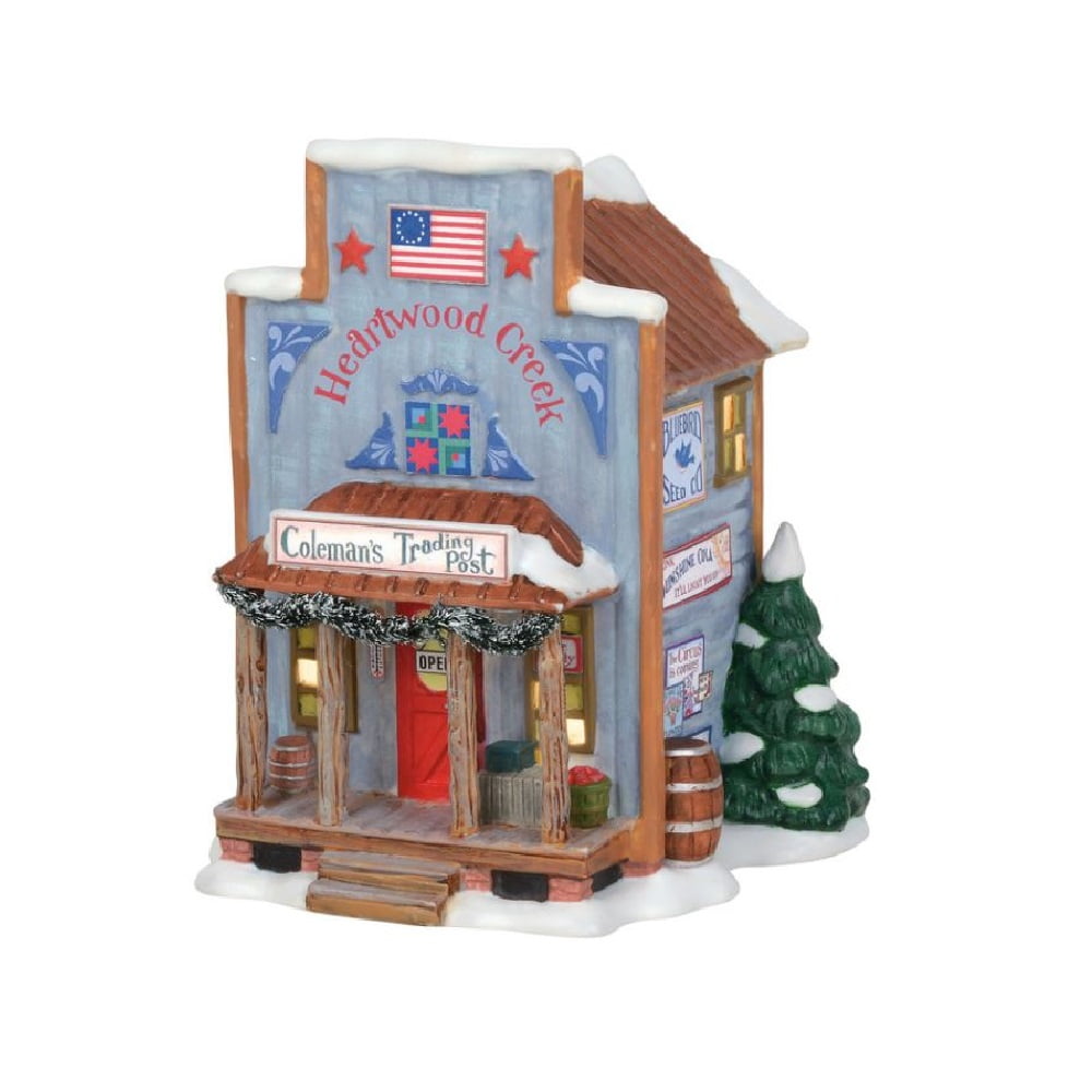 Department 56 New England Village Coleman's Trading Post Building ...