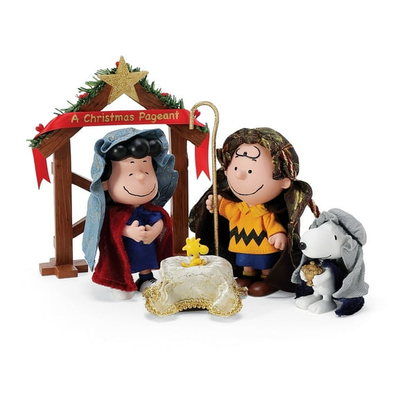 Charlie Brown Nativity Set