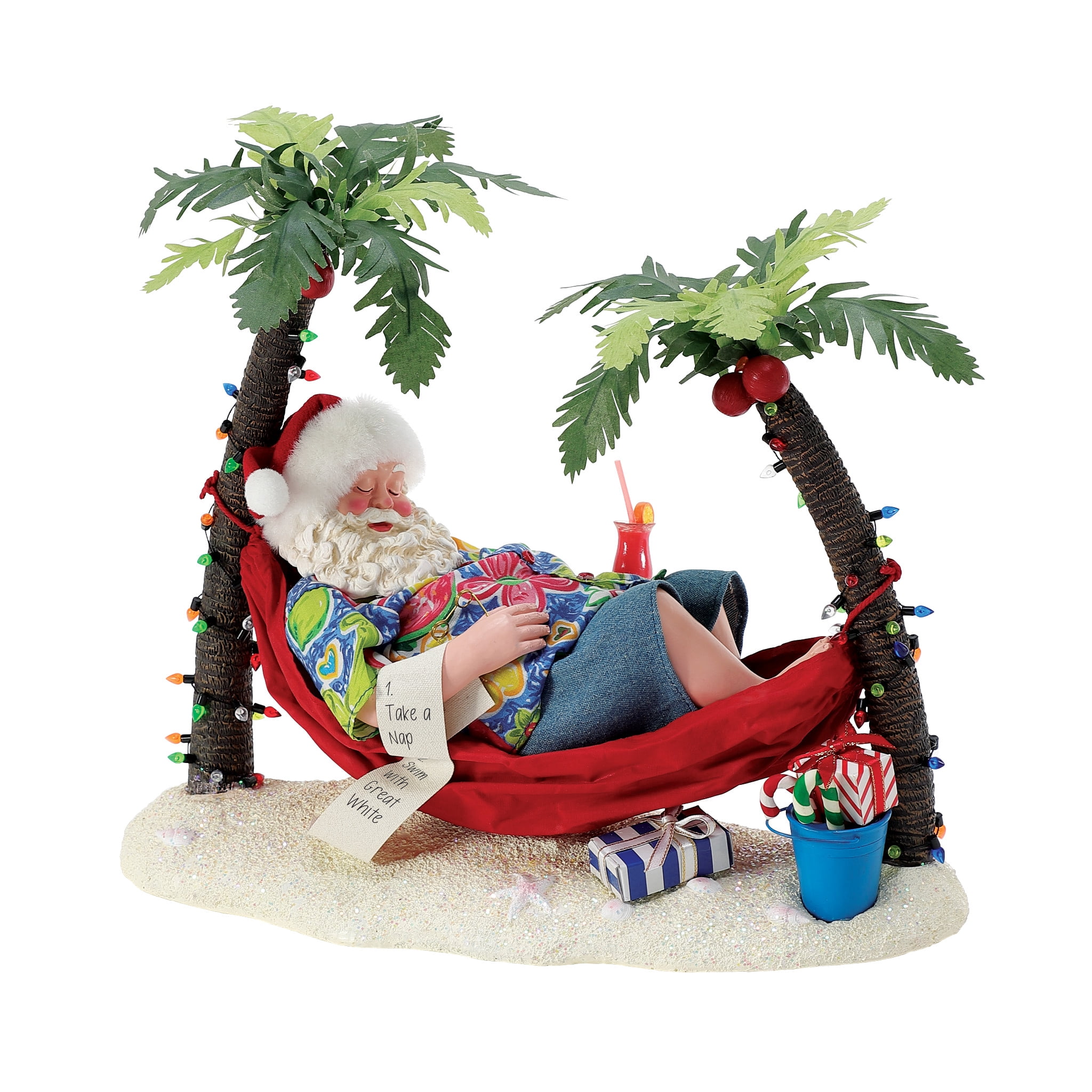 Department 56 Possible Dreams Santa Bucket List Christmas Figurine 12 ...