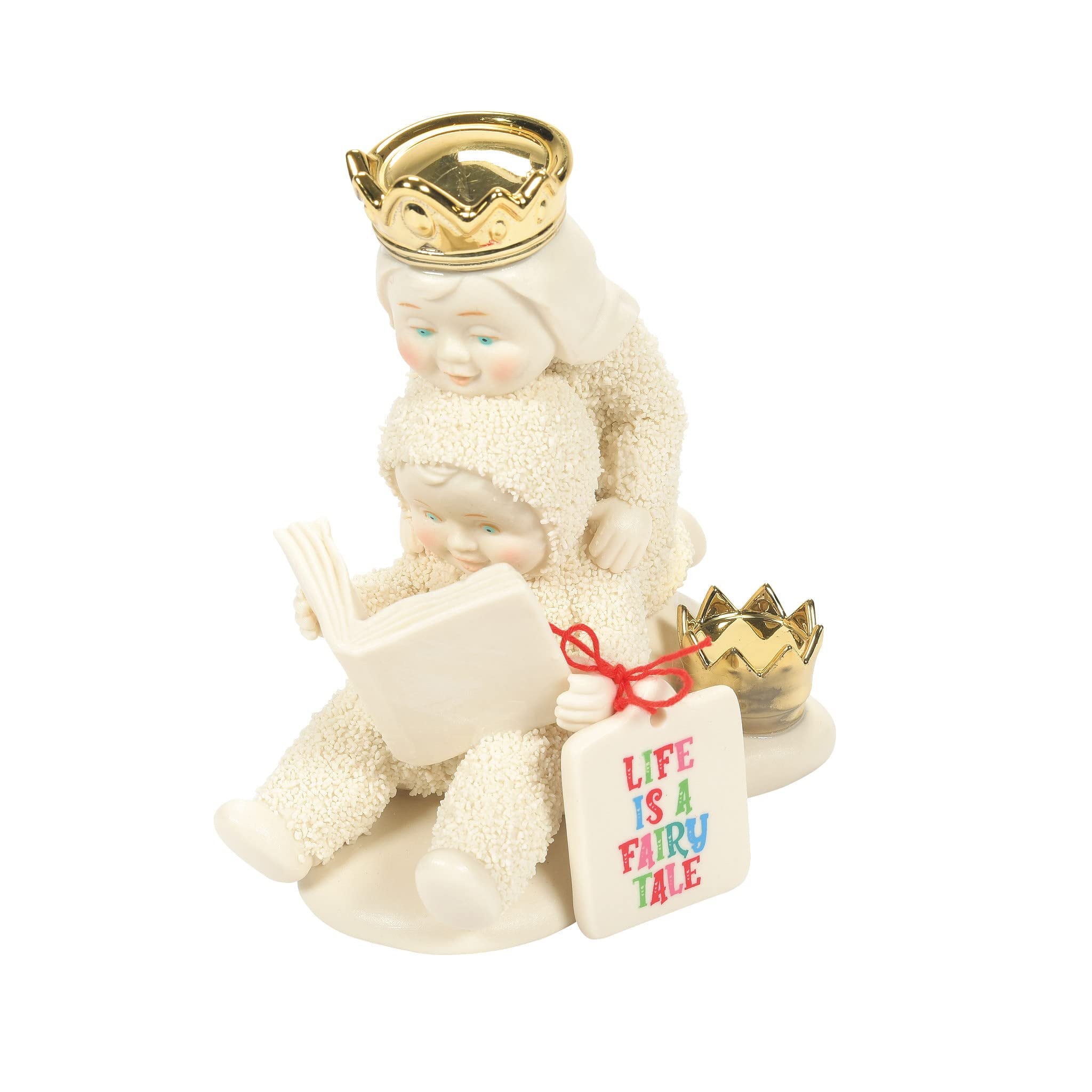 Dept 56 Snowbabies Fairytale Figurine, Porcelain Friendship Reading ...
