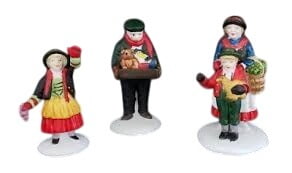 Department 56 The Heritage Village Collection: "The Toy Peddler" Set of ...
