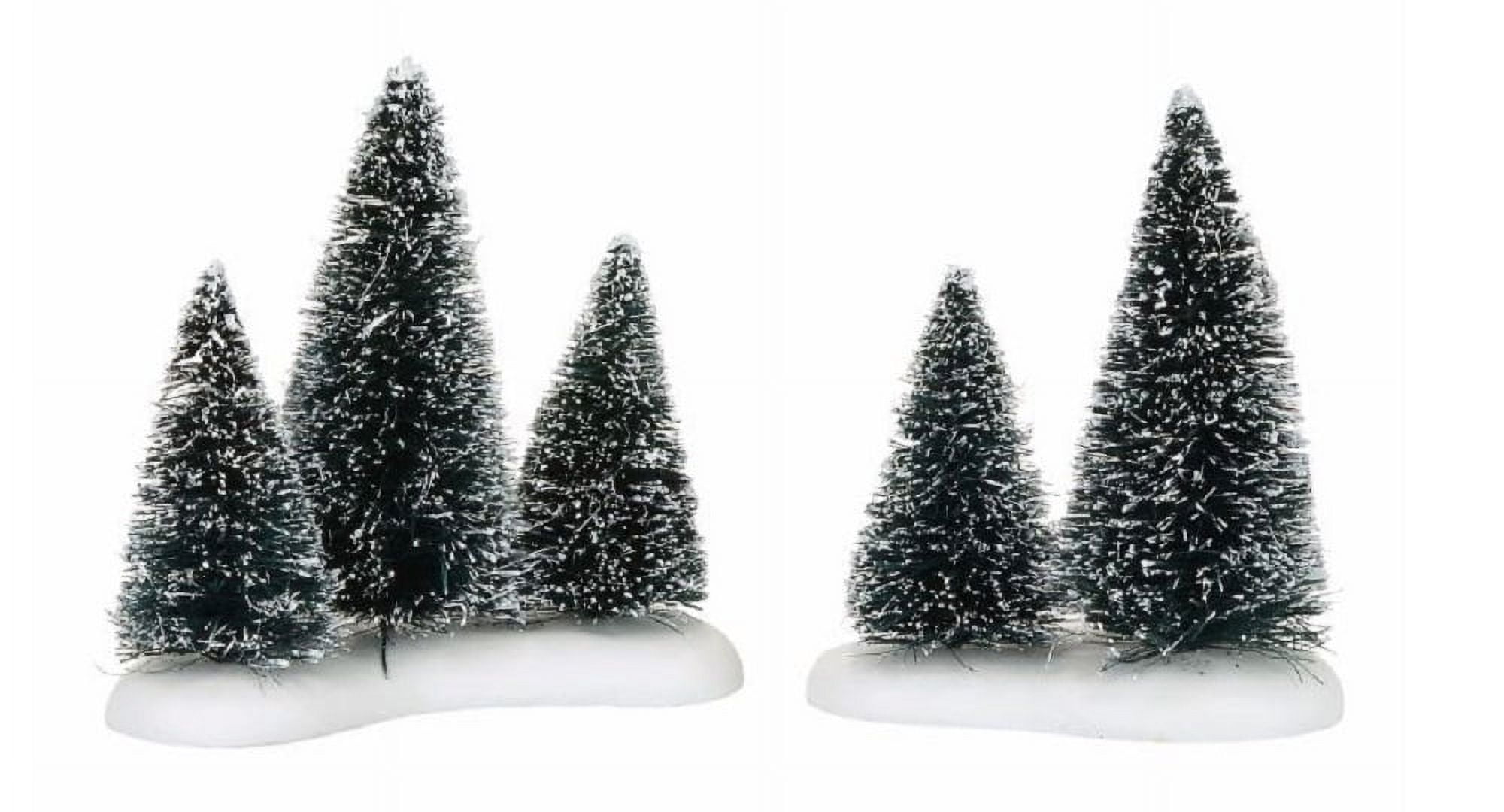 Department 56 Tree Groves Green and White 3.82 Inch Sisal Village ...