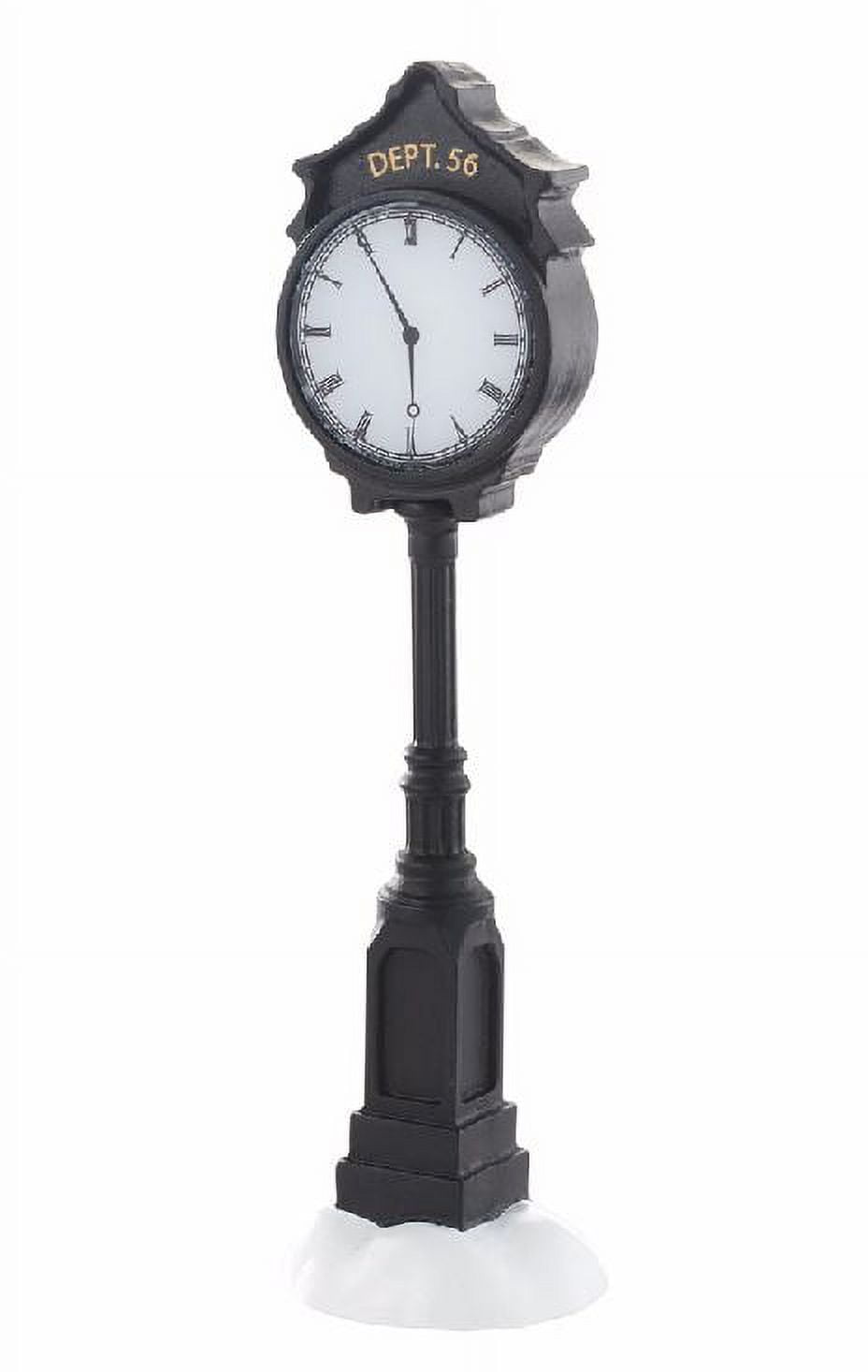 Department 56 Accessory Town Clock 40Th Anniversary Time 4054645 ...