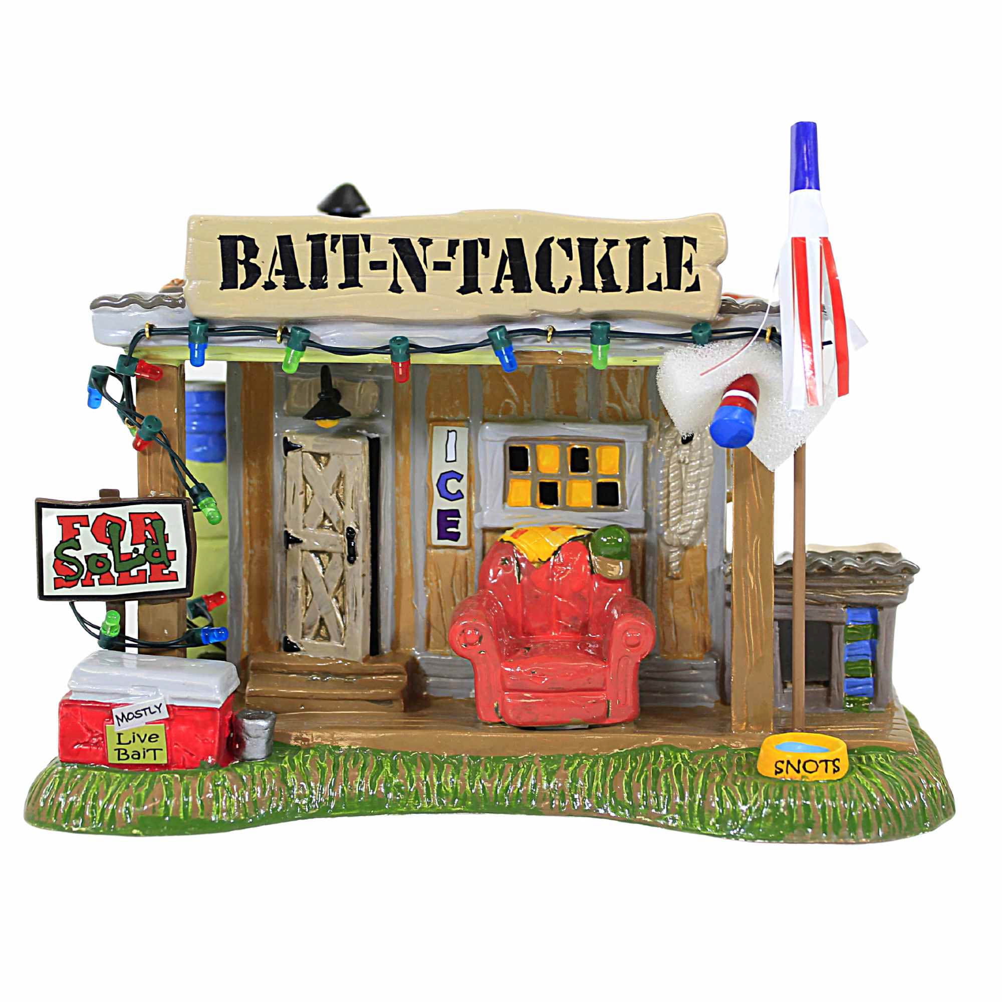 Department 56 Villages Selling The Bait Shop - One Village Building 5.5 ...