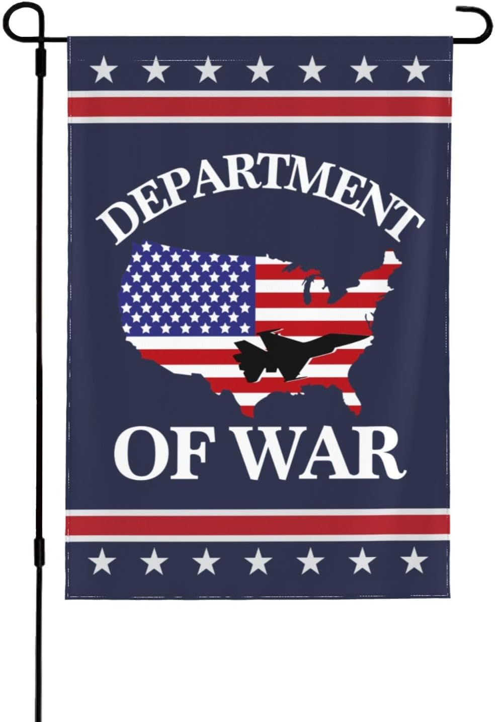 Department Of War Garden Flag 12x18 Funny Department Of War Yard Sign ...