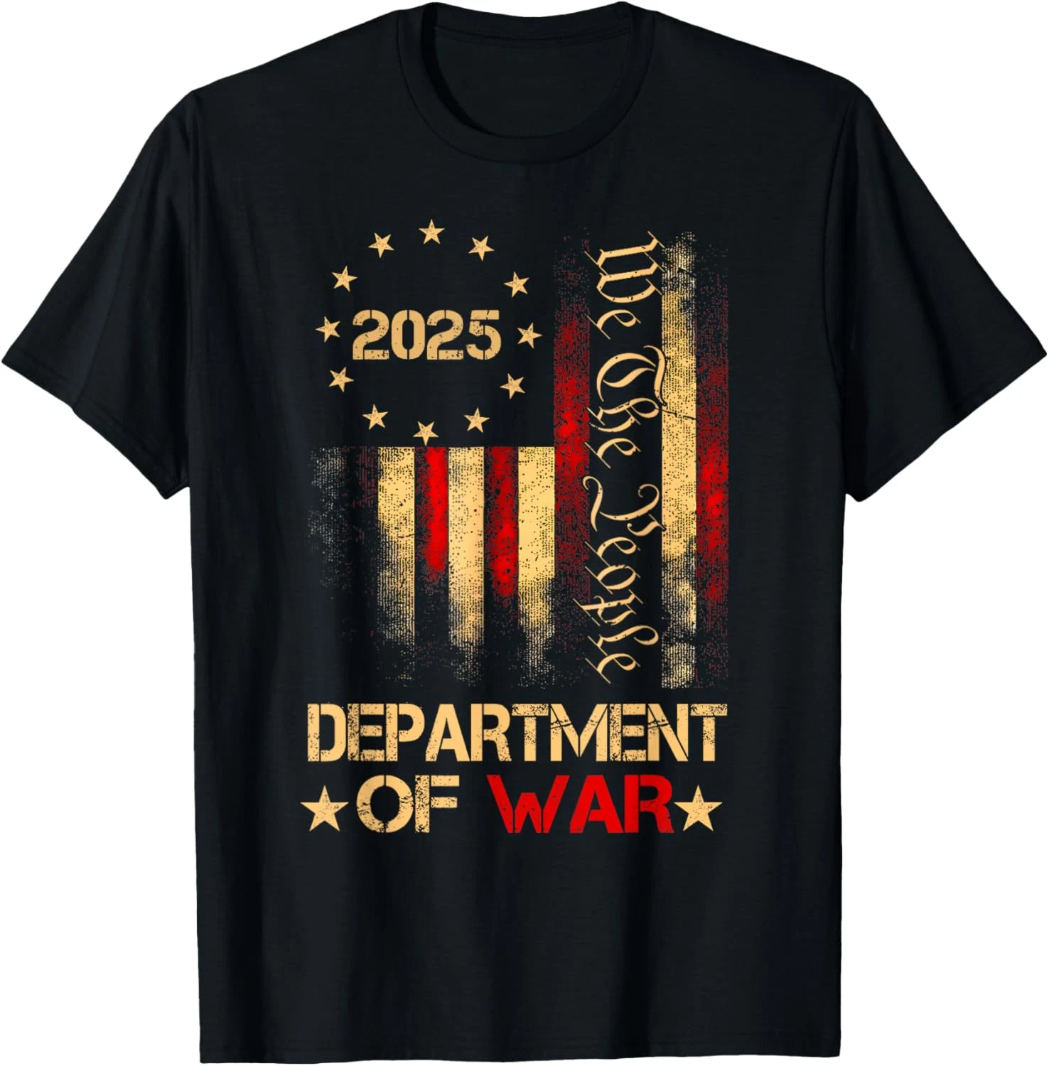 Department of War Established 2025 Reborn Seal Fictional Agency Unisex T-Shirt, up to size 5XL ...
