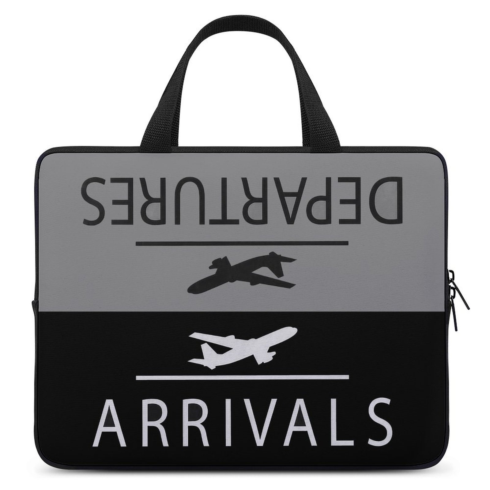 Departure And Arrivals (Gray) Designed Laptop Bag Women Man 10 12 13 15 ...