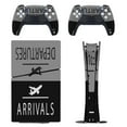 Departure And Arrivals (Gray) Designed PS5/PS5 Pro/PS5 Slim Digital ...