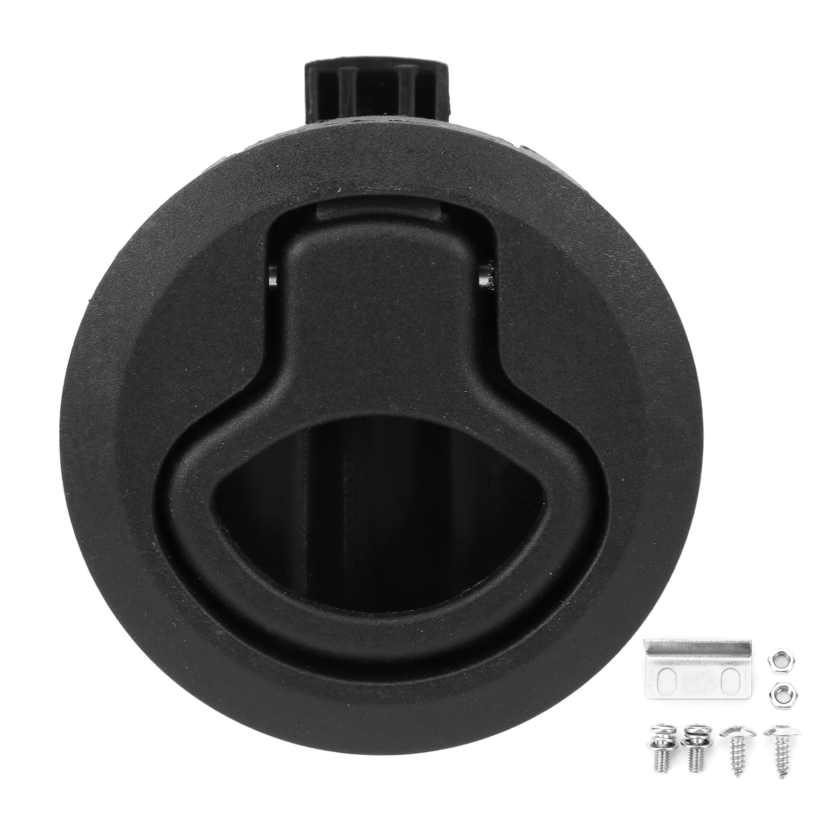 Depato 2in Slam Latch Professional Round Panel Toolbox Cabinet Pull Lock for Car Trailer RV ...