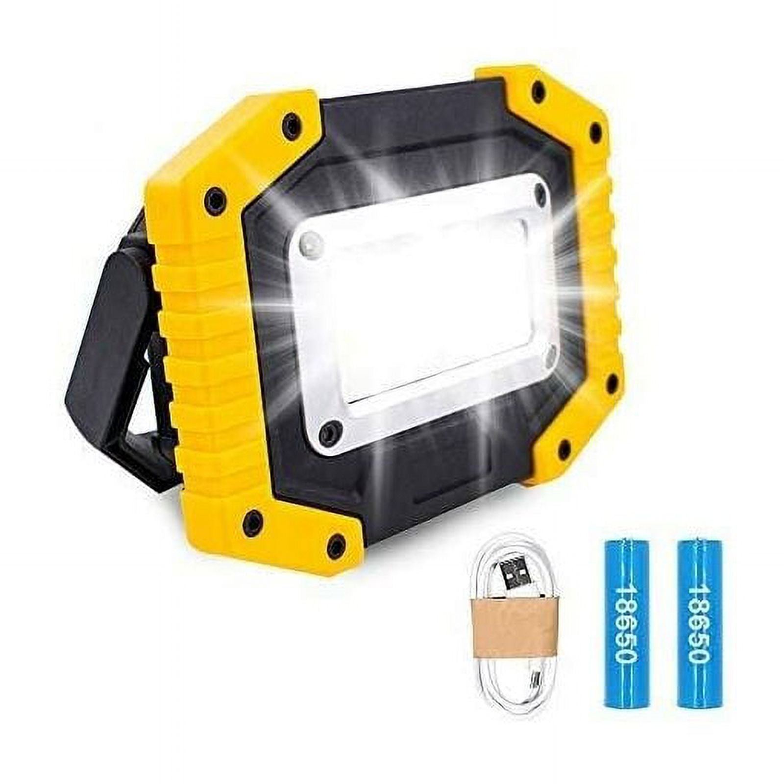 Depato Rechargeable LED Construction Floodlight – Trongle 30W ...