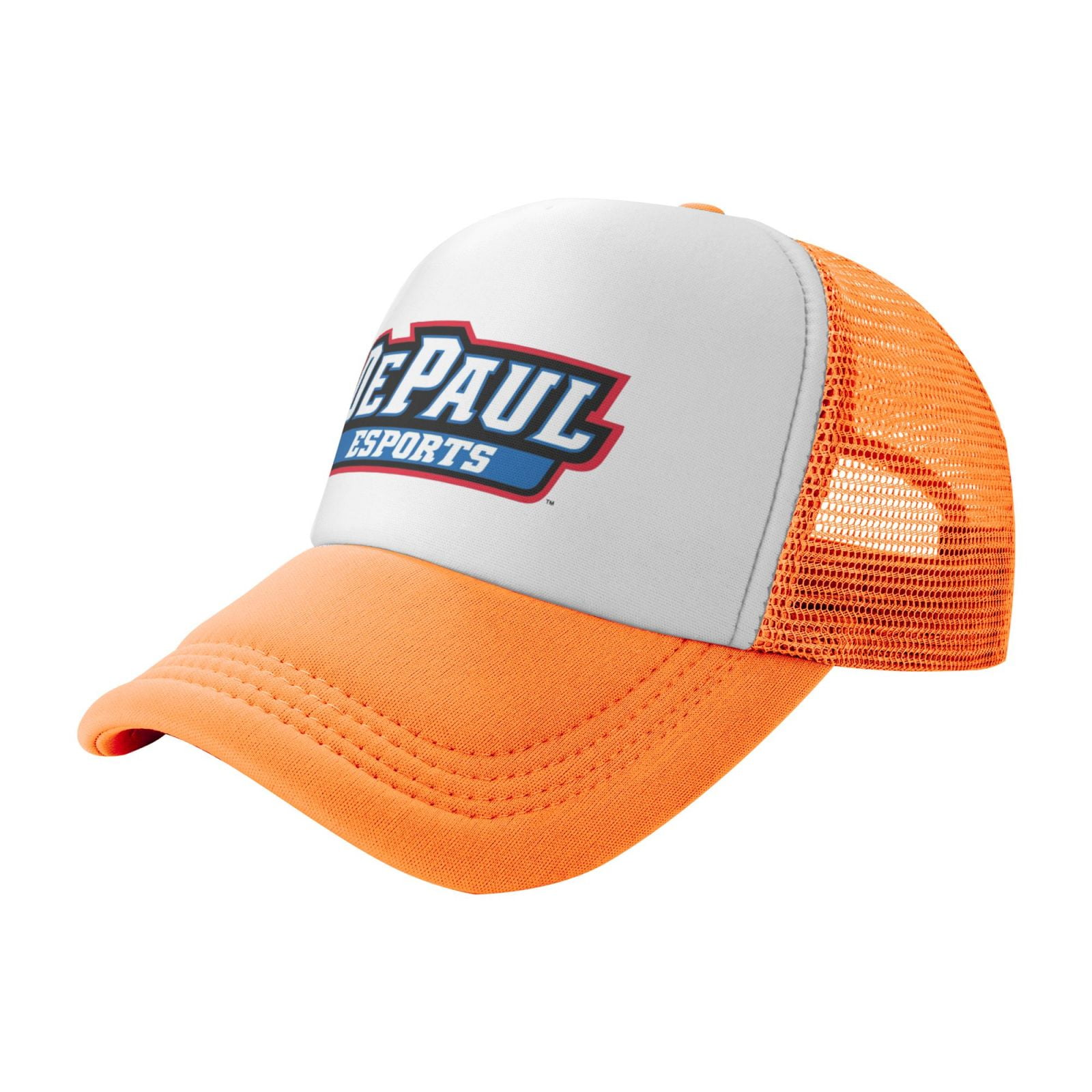 Depaul University Breathable Mesh Hat With Team Logo Fashion Trucker ...