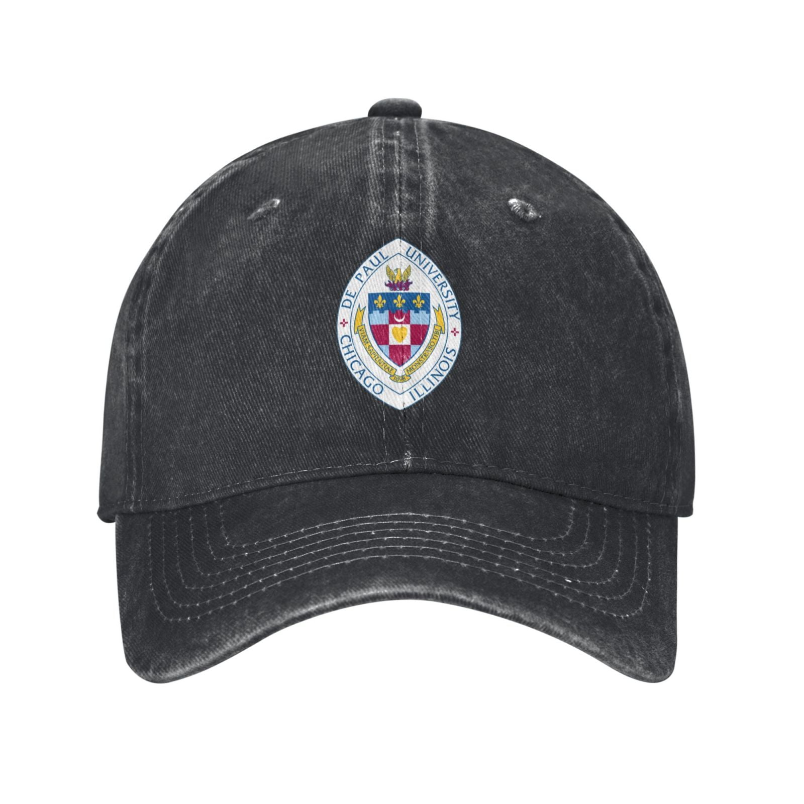 Depaul University Hat Adult Adjustable Classic Washed Casquette Cap Hat ...