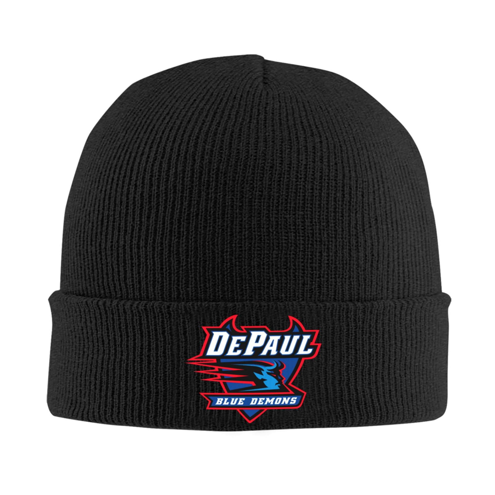 Depaul University Logo Beanie Hat For Men And Women Winter Warm Hats ...