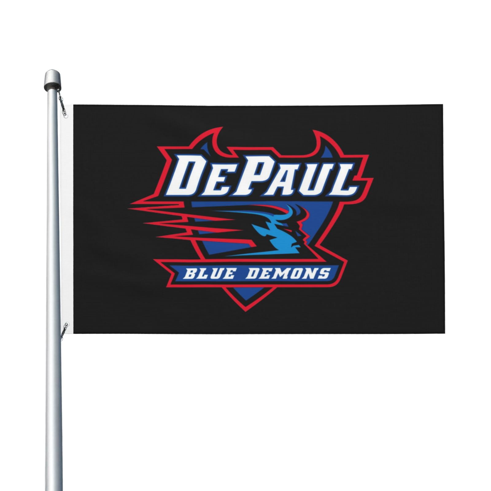 Depaul University Logo Double Sided Flag 3x5 Feet American Flag Garden ...