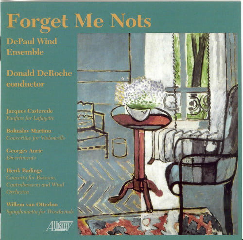 Depaul Wind Ensemble - Forget Me Nots - Music & Performance - CD - Walmart.com