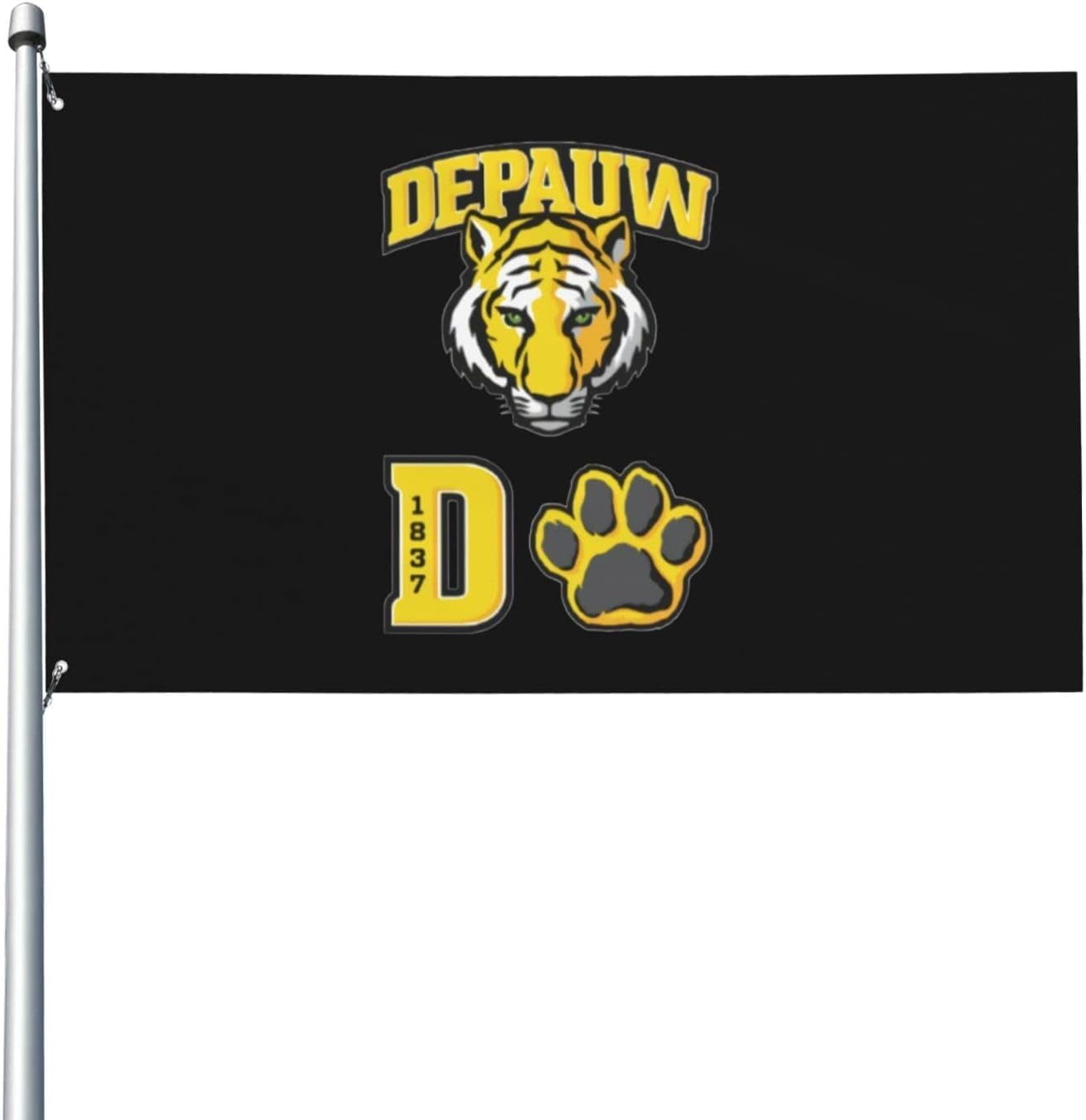 Depauw University Logo Garden 3x5Ft Flag Outdoor Indoor Party Home ...
