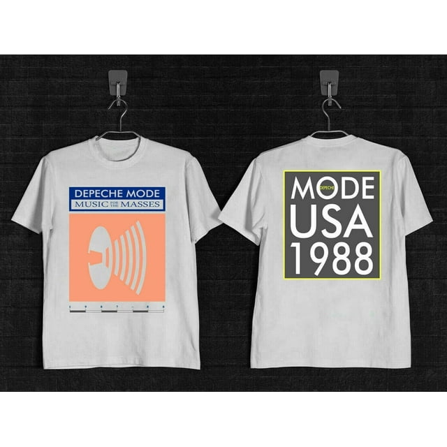 Depeche Mode 1988 Music For The Masses Tour T Shirt