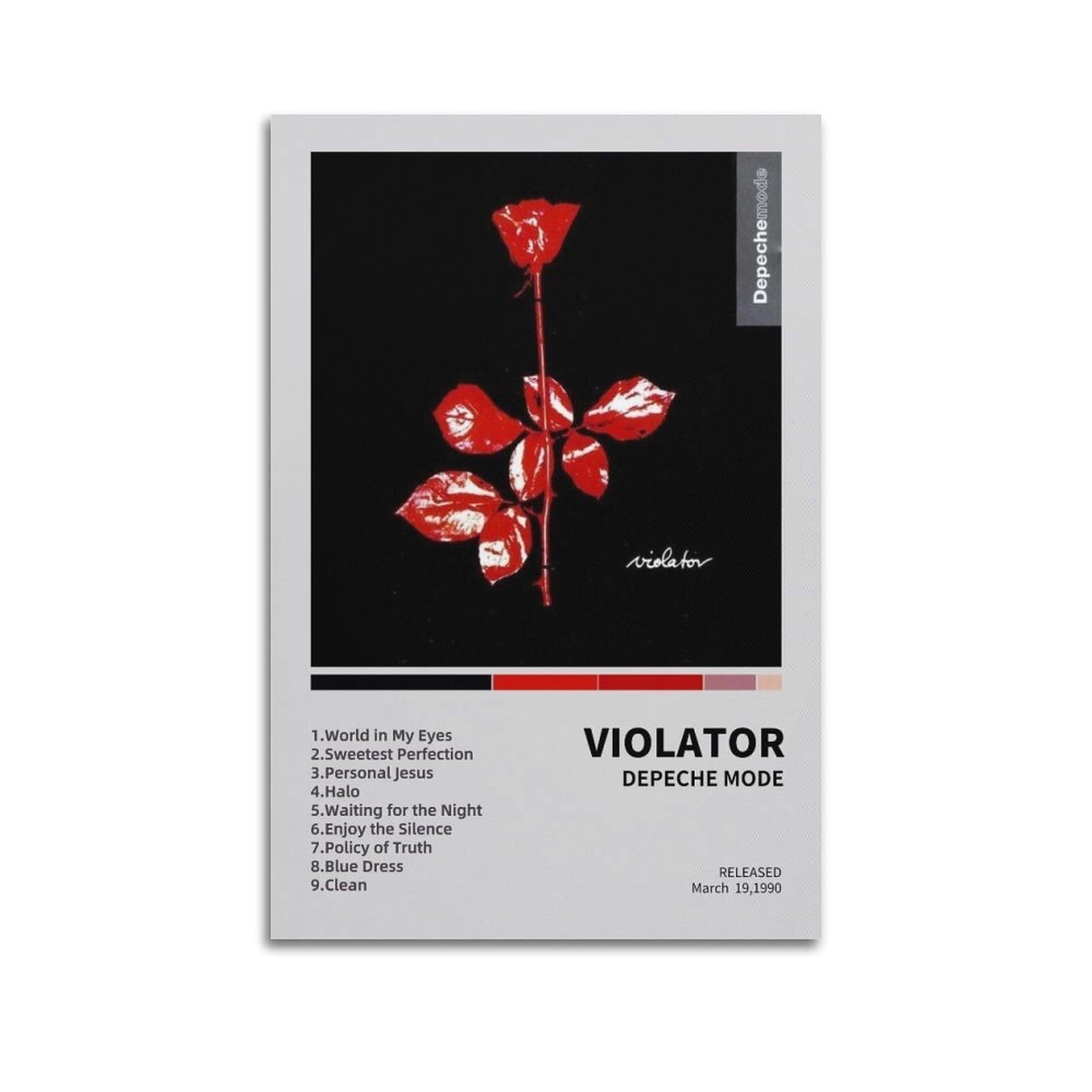 Depeche Mode Poster Vintage Music Band Poster Decorative Painting ...