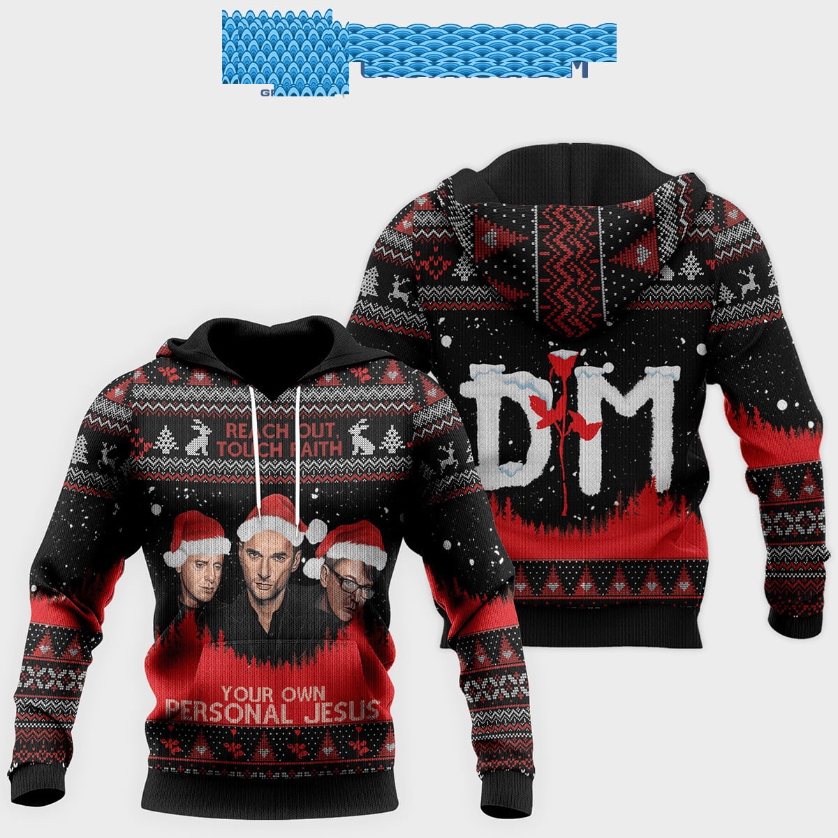 Depeche Mode Reach Out Tolich Paith Your Own Personal Jesus Hoodie T ...
