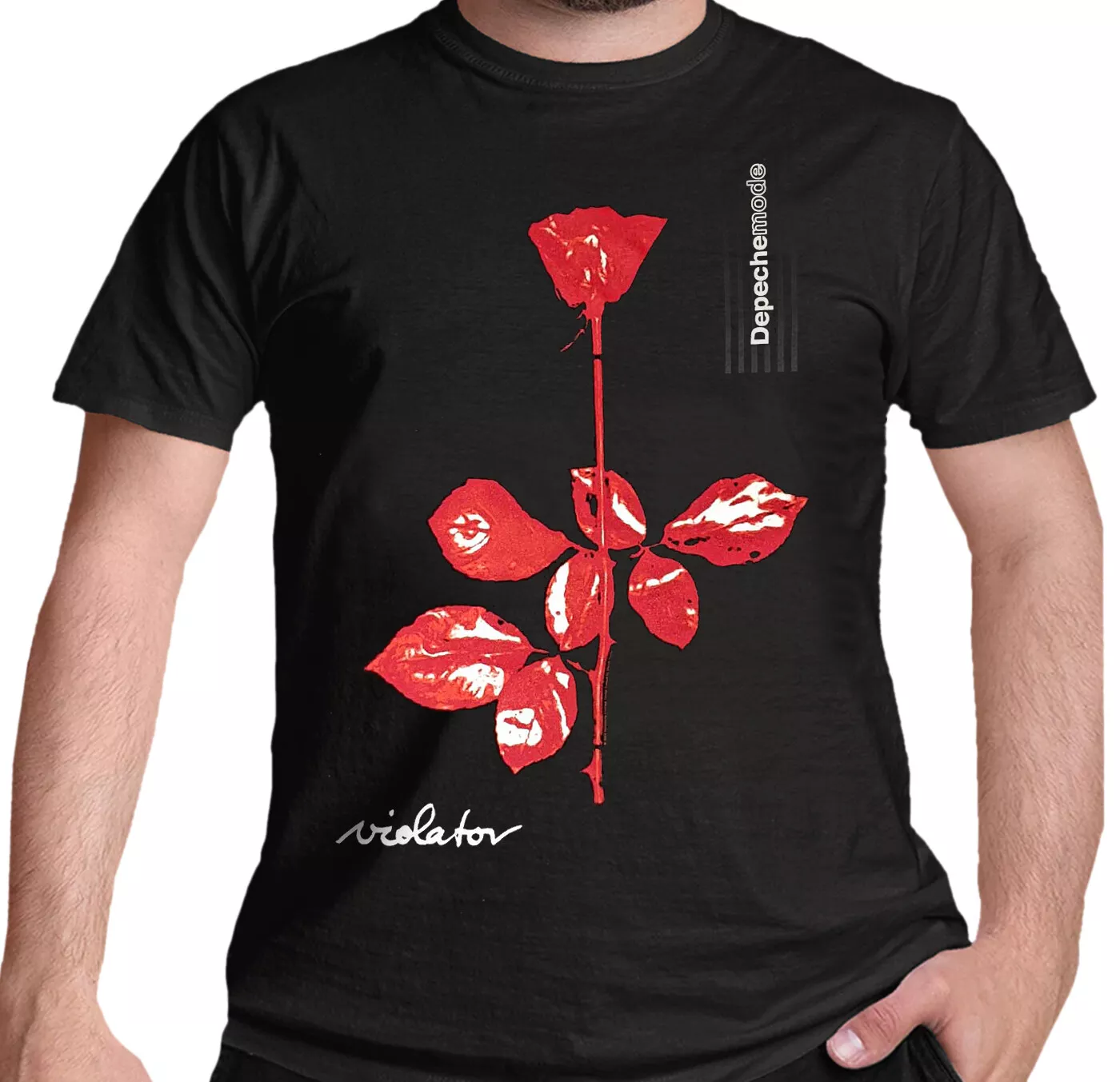 Depeche Mode Violator T Shirt Album Art Enjoy The Silence - Walmart.com