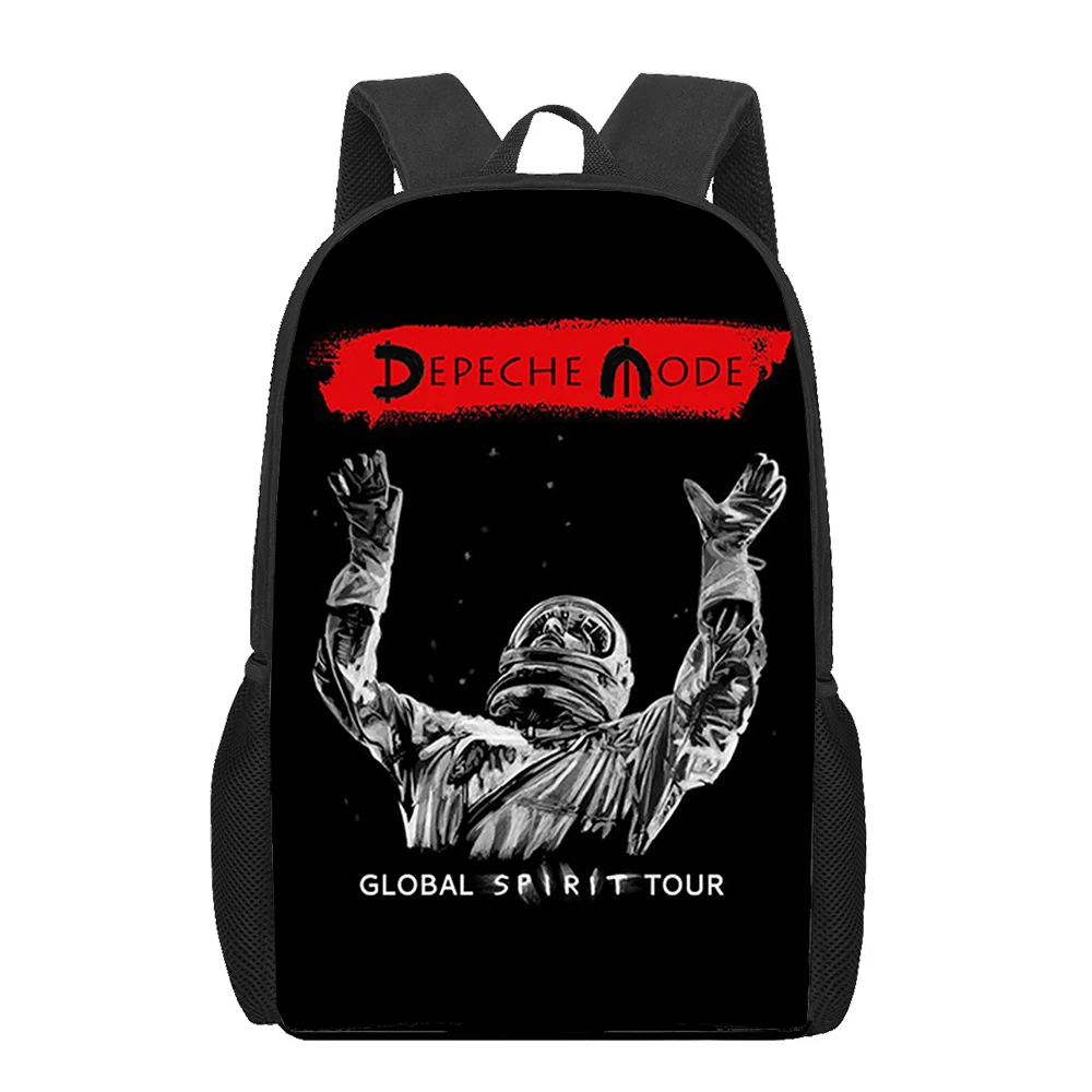 Depeches Mode Band 3D Print Bags for Students Bookpacks Teenager Laptop ...