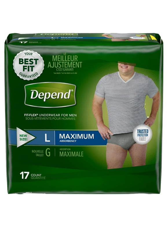Depend for Men in Depend - Walmart.com
