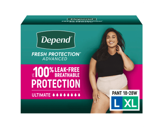 Depend Fresh Protection Advanced Incontinence Underwear for Women ...