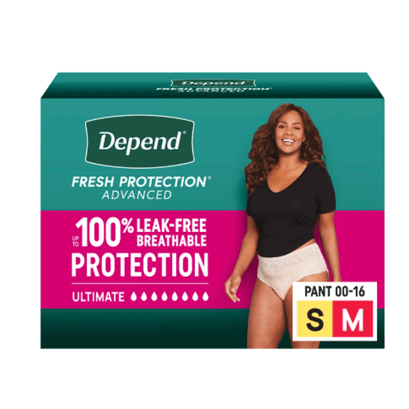 Depend Fresh Protection Advanced Incontinence Underwear for Women ...
