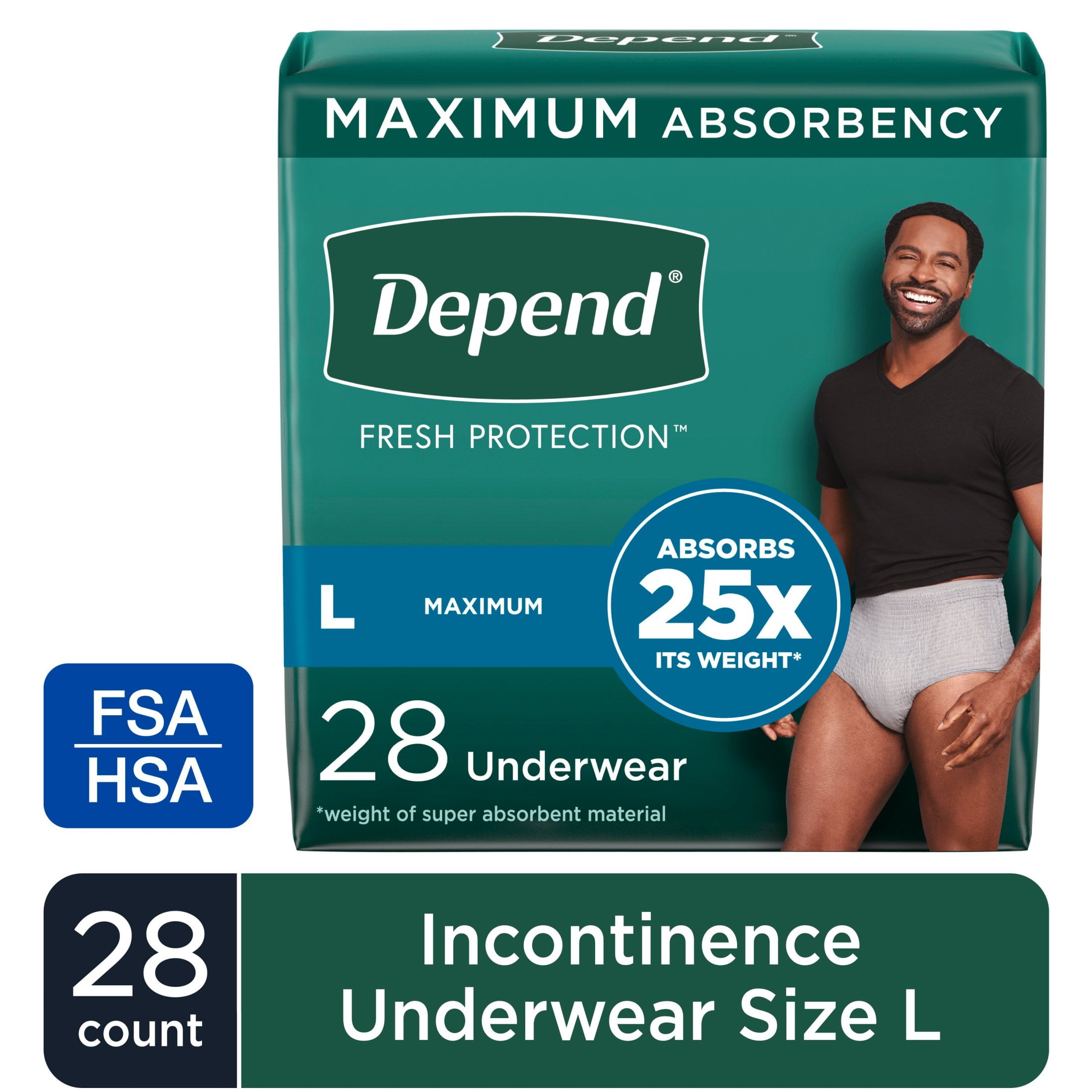 Customer reviews for Depend Fresh Protection Incontinence Underwear for ...
