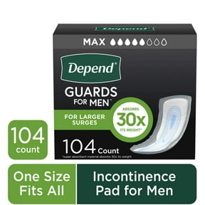 Assurance Unisex Incontinence Belted Shields, Moderate Absorbency, One ...