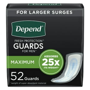Men's Depend Guards