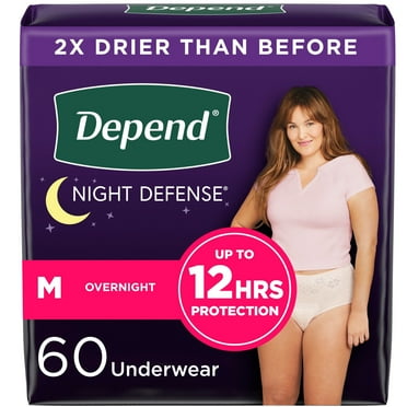 Free Shipping! Because Overnight Plus Unisex Incontinence Underwear ...