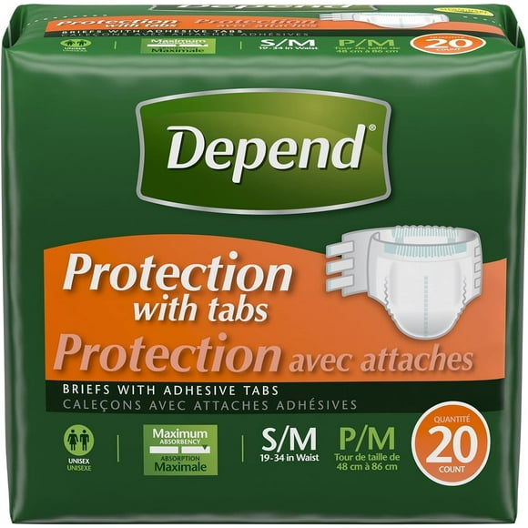 Depends Protection Tabs