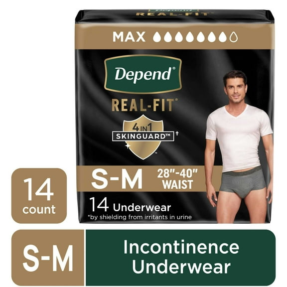 Depend Night Defense Adult Incontinence Underwear for Men, Disposable ...