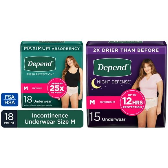 Depend for Women in Depend - Walmart.com