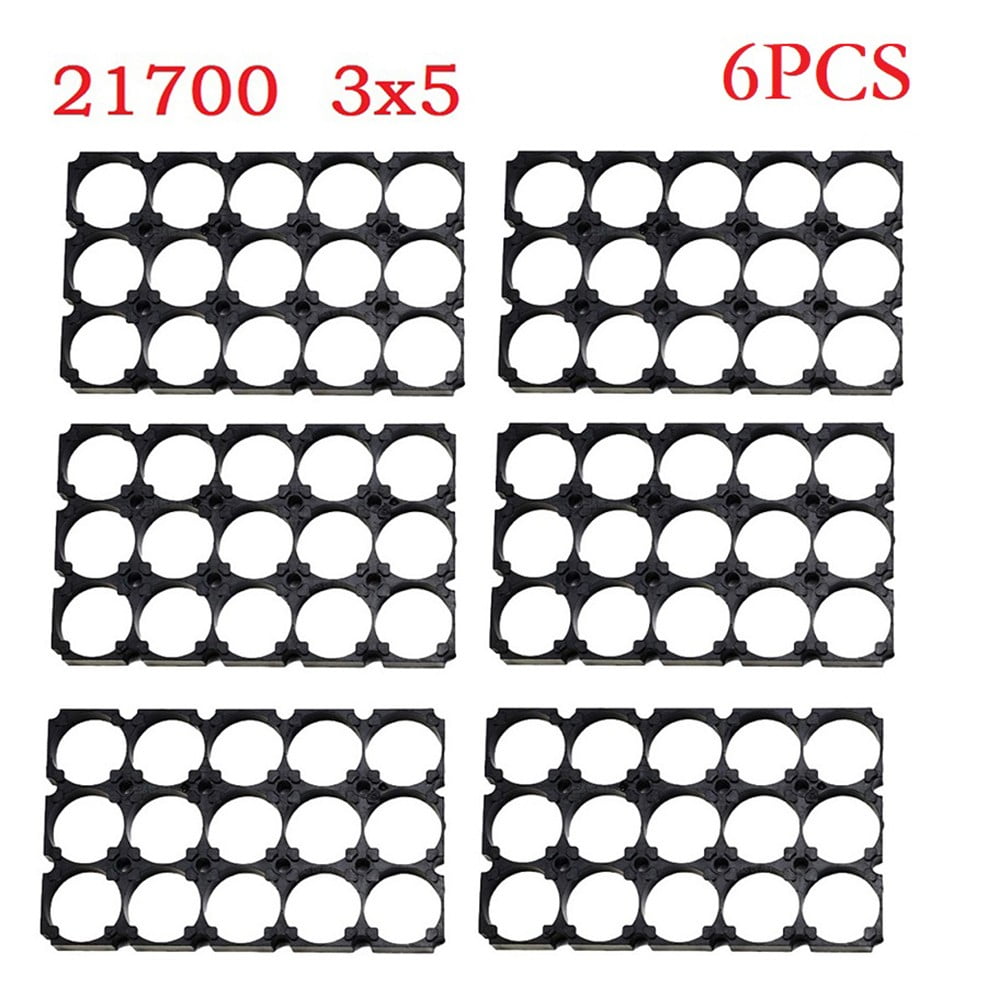 Dependable 6 Pcs 21700 Battery Holder Stand for Secure Battery Pack ...