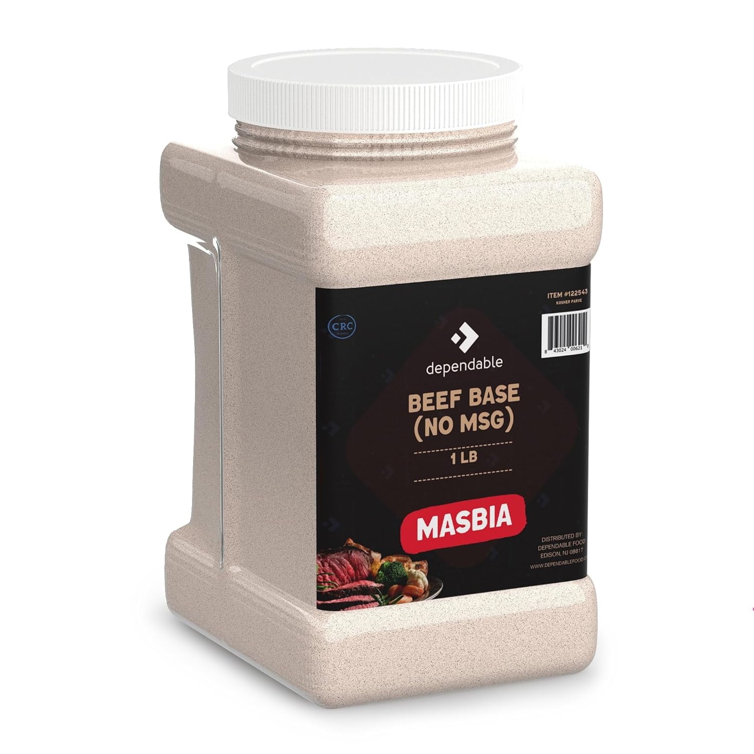 Dependable Food Beef Soup Base Gluten Free Kosher Beef Flavor for Soup ...