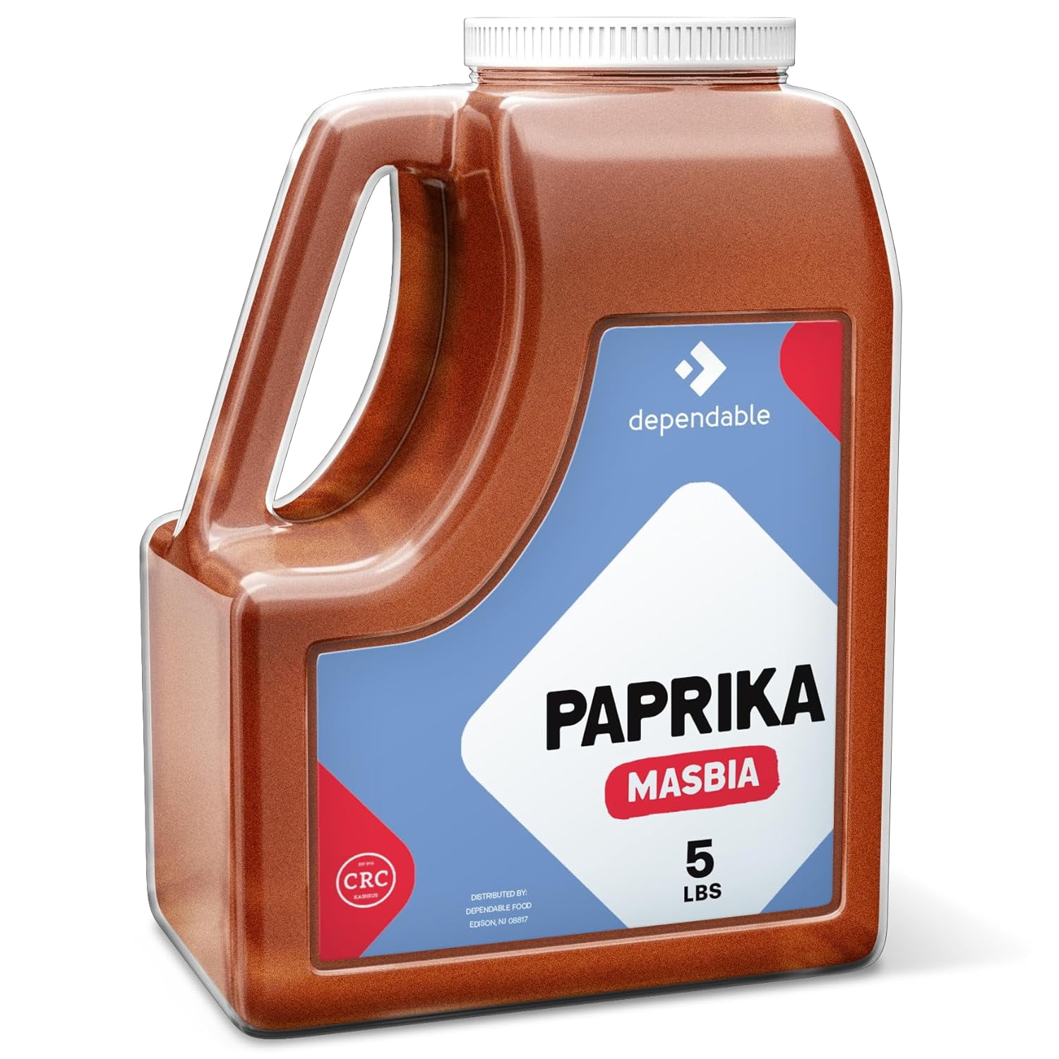Dependable Food Paprika Powder Natural Spice and Salt Free Seasoning, 3 ...