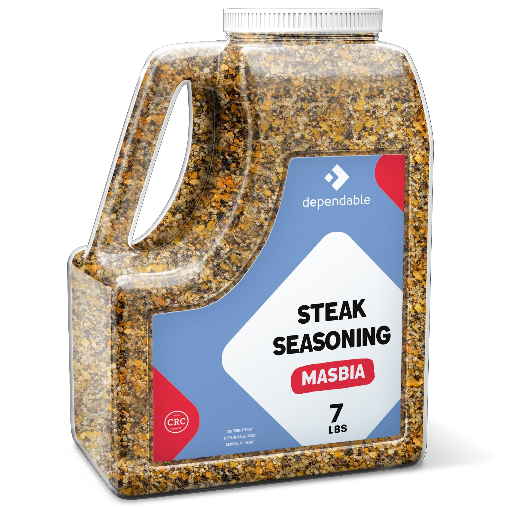 Dependable Food Steak Seasoning STF9 - 7 Lb. Resealable Jug - Non-GMO ...